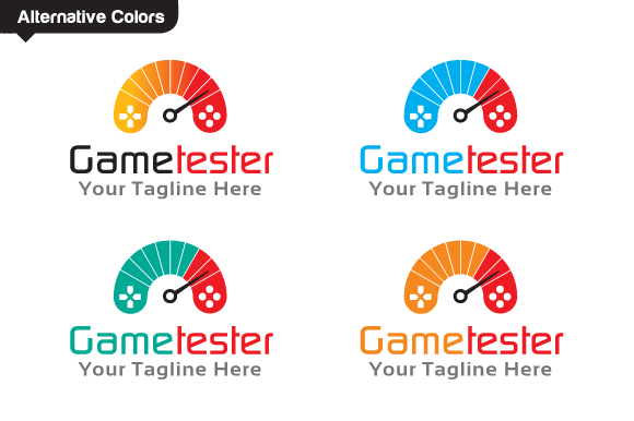 Game Tester Logo Template ~ Logo Templates on Creative Market