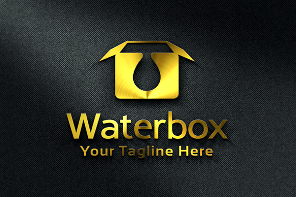 Water Box Logo Template ~ Logo Templates on Creative Market