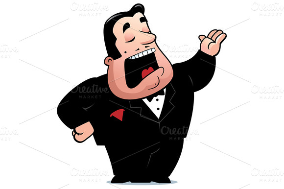 Opera Singer ~ Illustrations on Creative Market