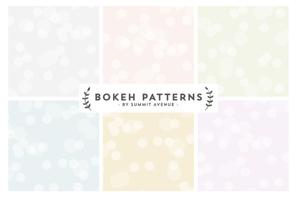Seamless Bokeh Paterns & Papers ~ Patterns on Creative Market