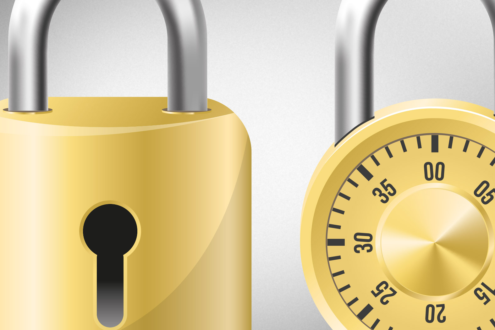 Vector Locks and Chain elements kit ~ Objects on Creative Market