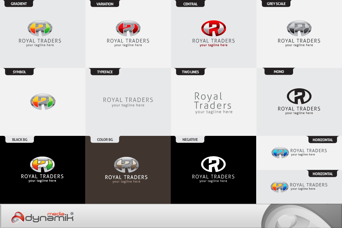 Royal Traders - Logo Template ~ Logo Templates on Creative Market