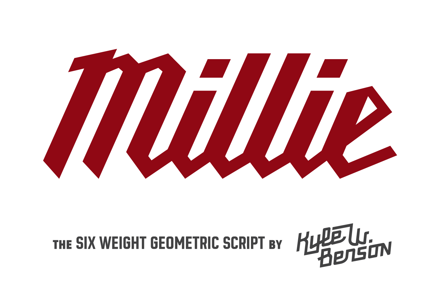Millie ~ Script Fonts on Creative Market
