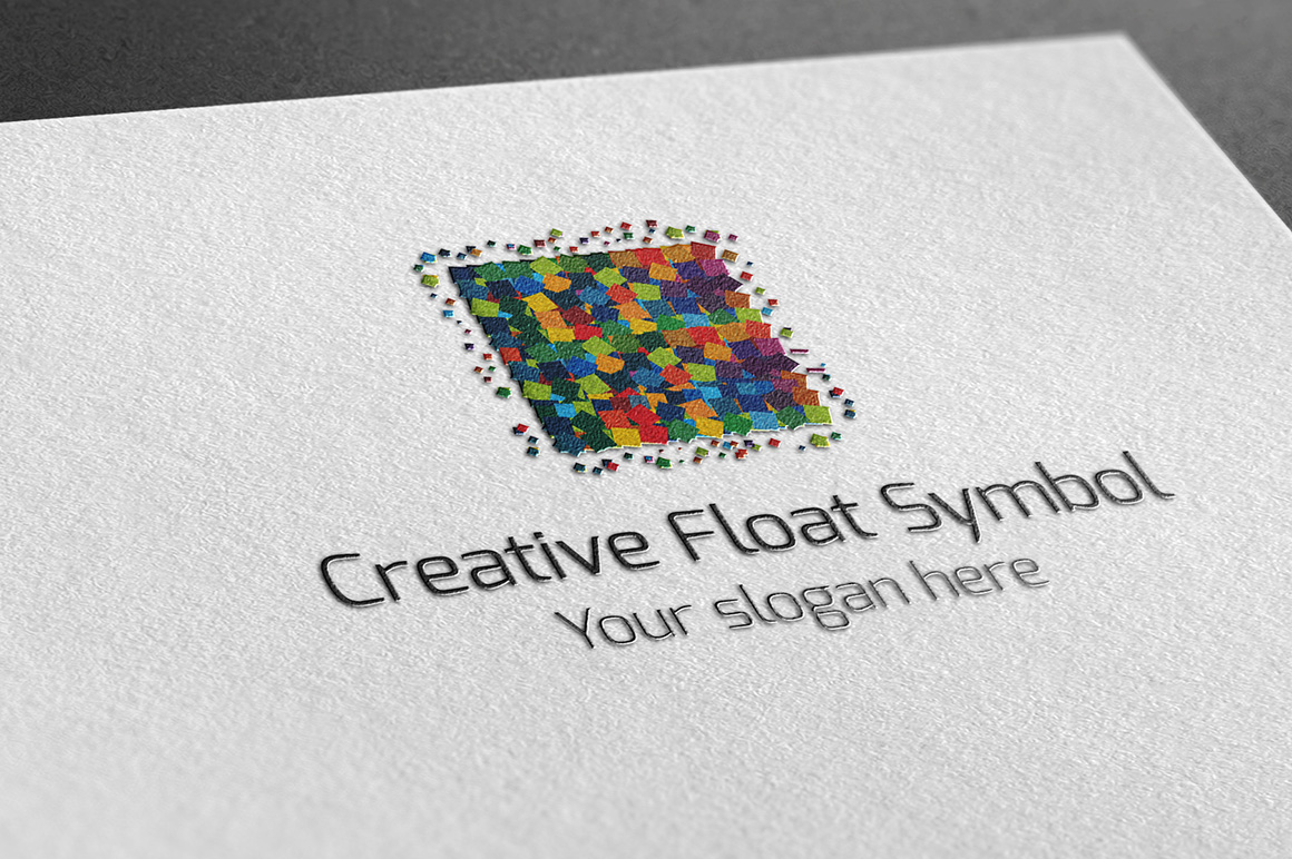 Creative Float Symbol Logo ~ Logo Templates on Creative Market