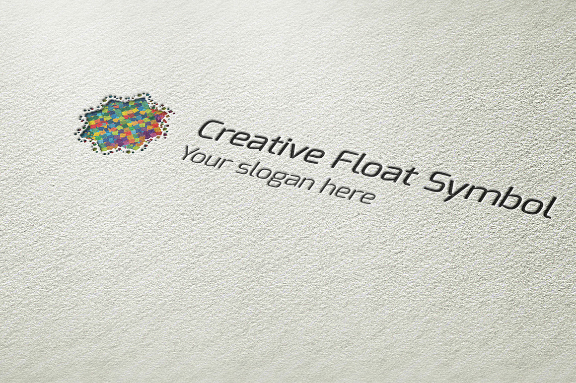 Creative Float Symbol Logo ~ Logo Templates on Creative Market