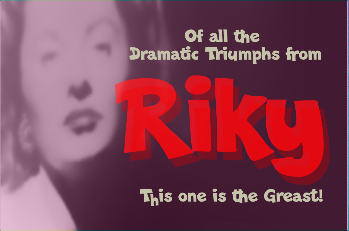 Riky Solid ~ Script Fonts on Creative Market