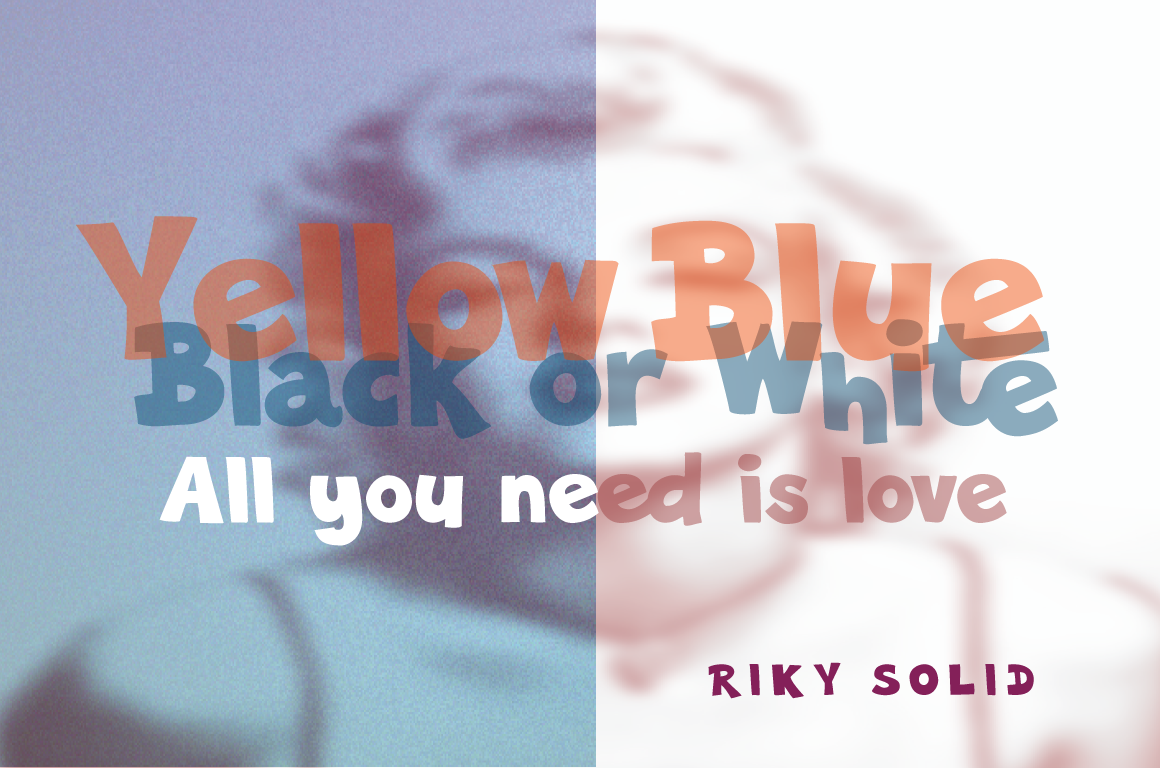 Riky Solid ~ Script Fonts on Creative Market