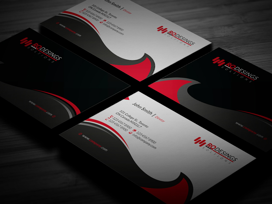 Corporate Business Card 17 ~ Business Card Templates on Creative Market