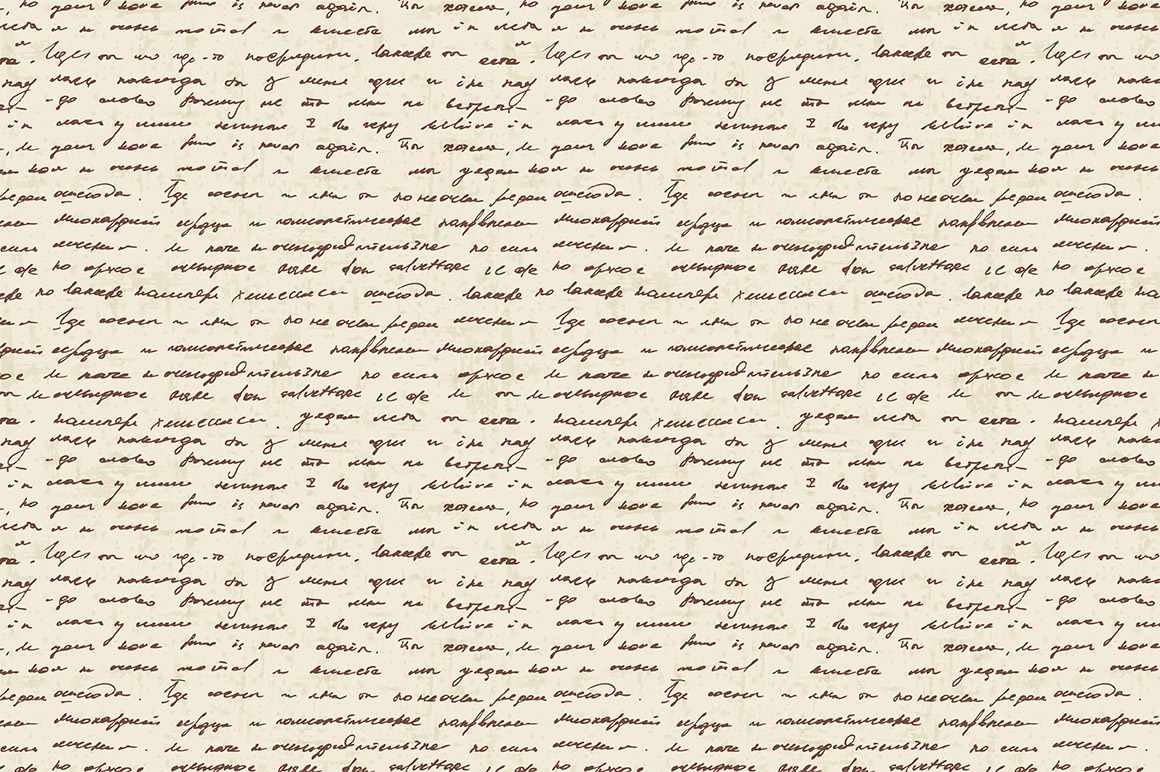 Handwritten text. Seamless patterns. ~ Patterns on Creative Market