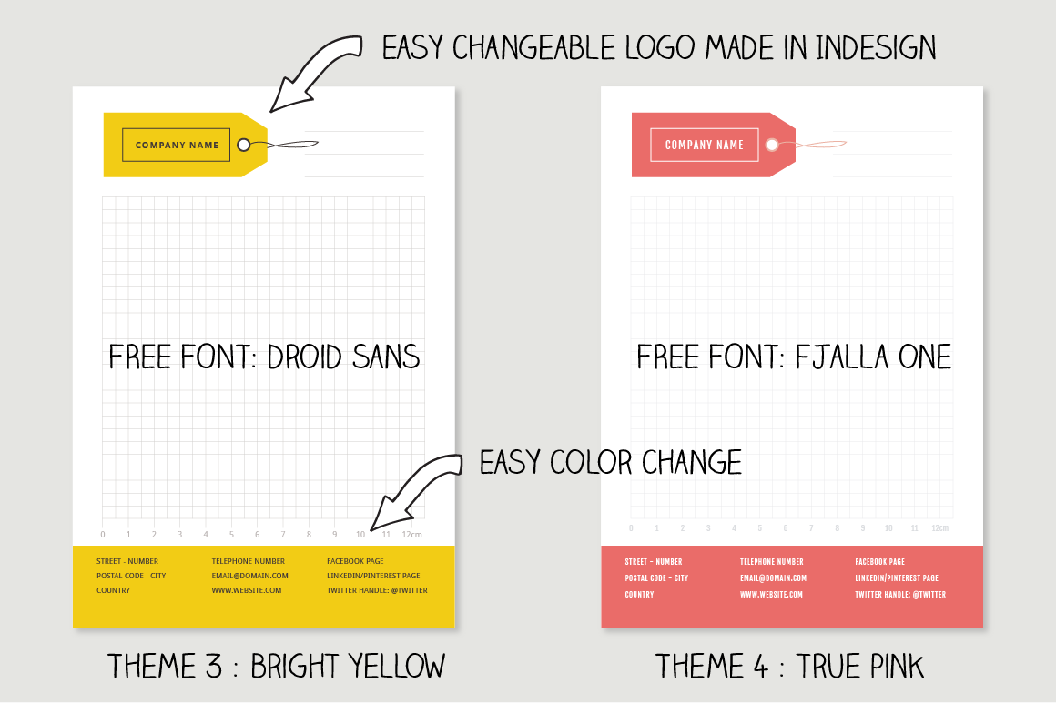 Blocknote ~ Stationery Templates on Creative Market