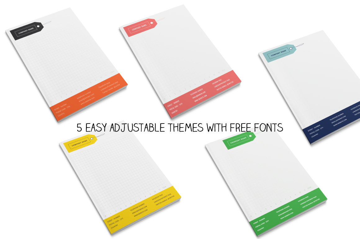 Blocknote ~ Stationery Templates on Creative Market