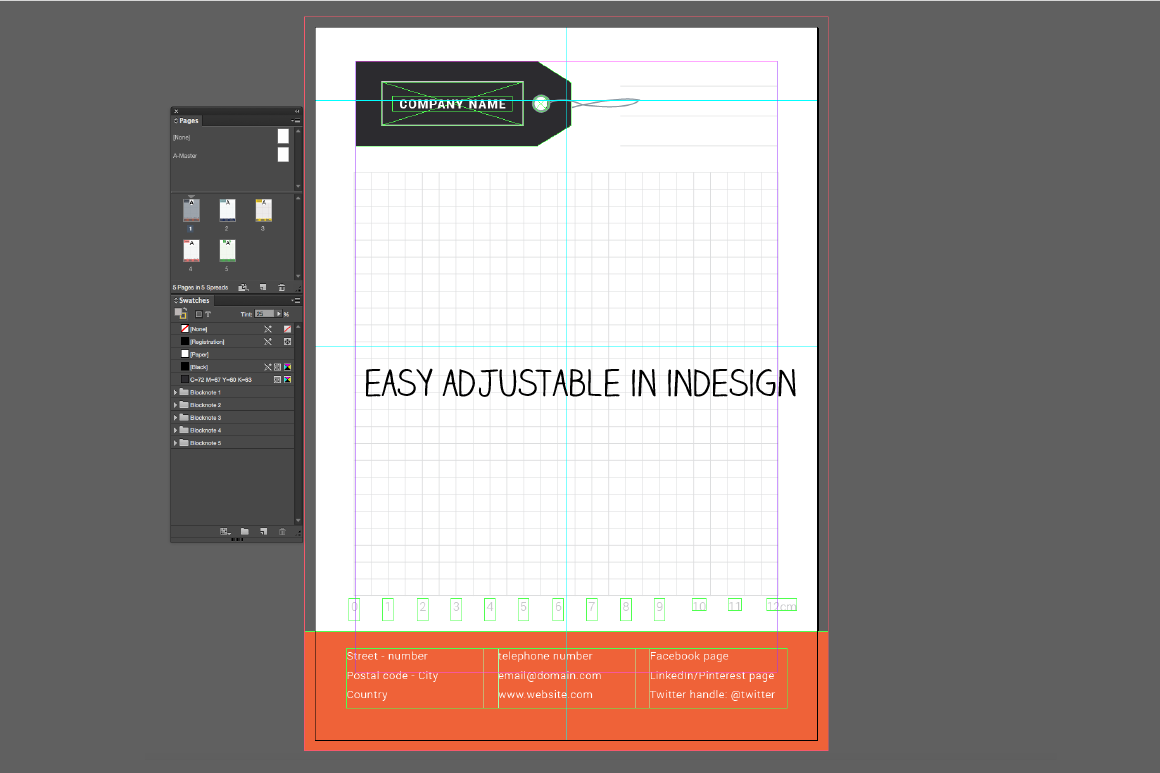 Blocknote ~ Stationery Templates on Creative Market