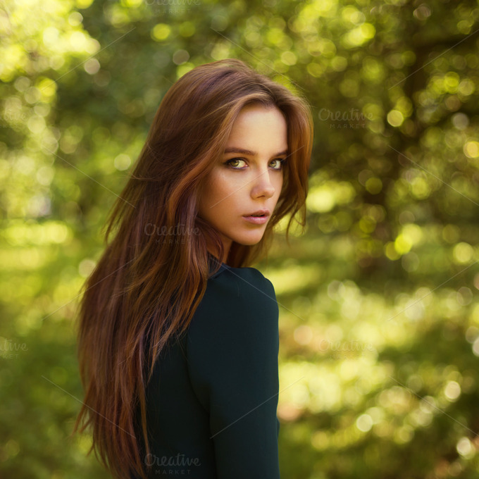 Portrait Of A Sexy Girl ~ People Photos On Creative Market