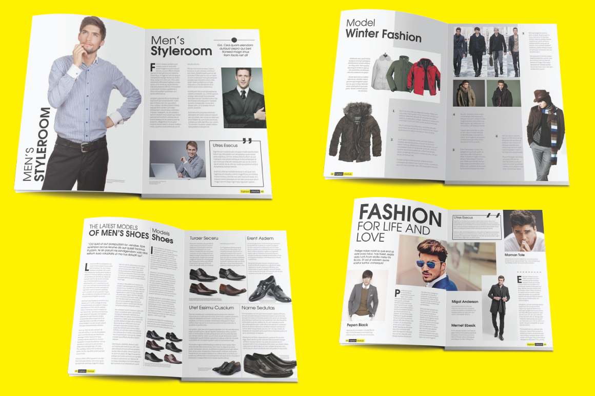 Fashion Magazine ~ Magazine Templates on Creative Market