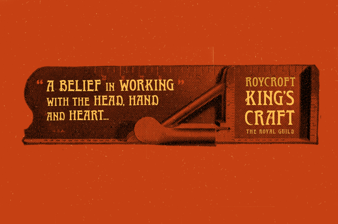 Roycroft ~ Fonts on Creative Market