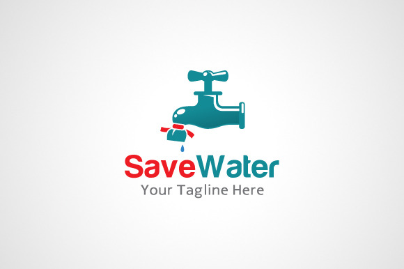 Save Water Logo Design / icon ~ Logo Templates on Creative Market