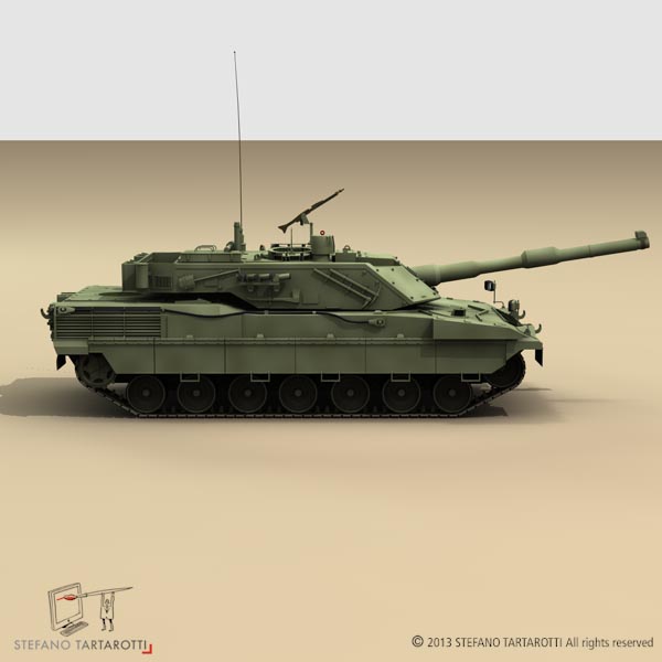 Ariete tank ~ Vehicles on Creative Market