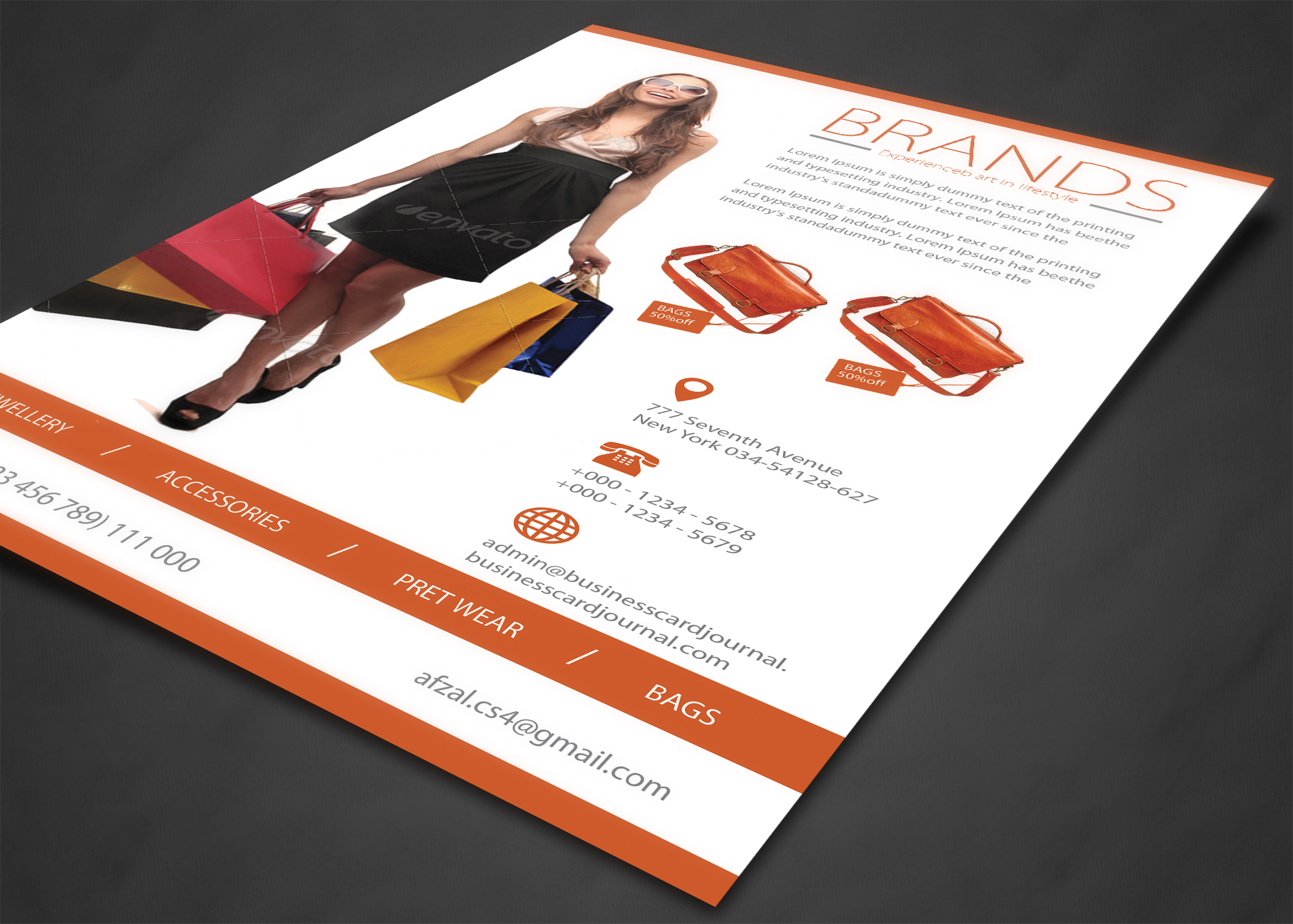 Creative Brand Flyer Template ~ Flyer Templates on Creative Market