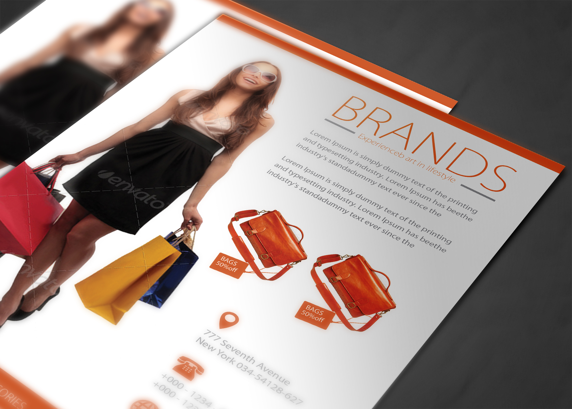 Creative Brand Flyer Template ~ Flyer Templates on Creative Market