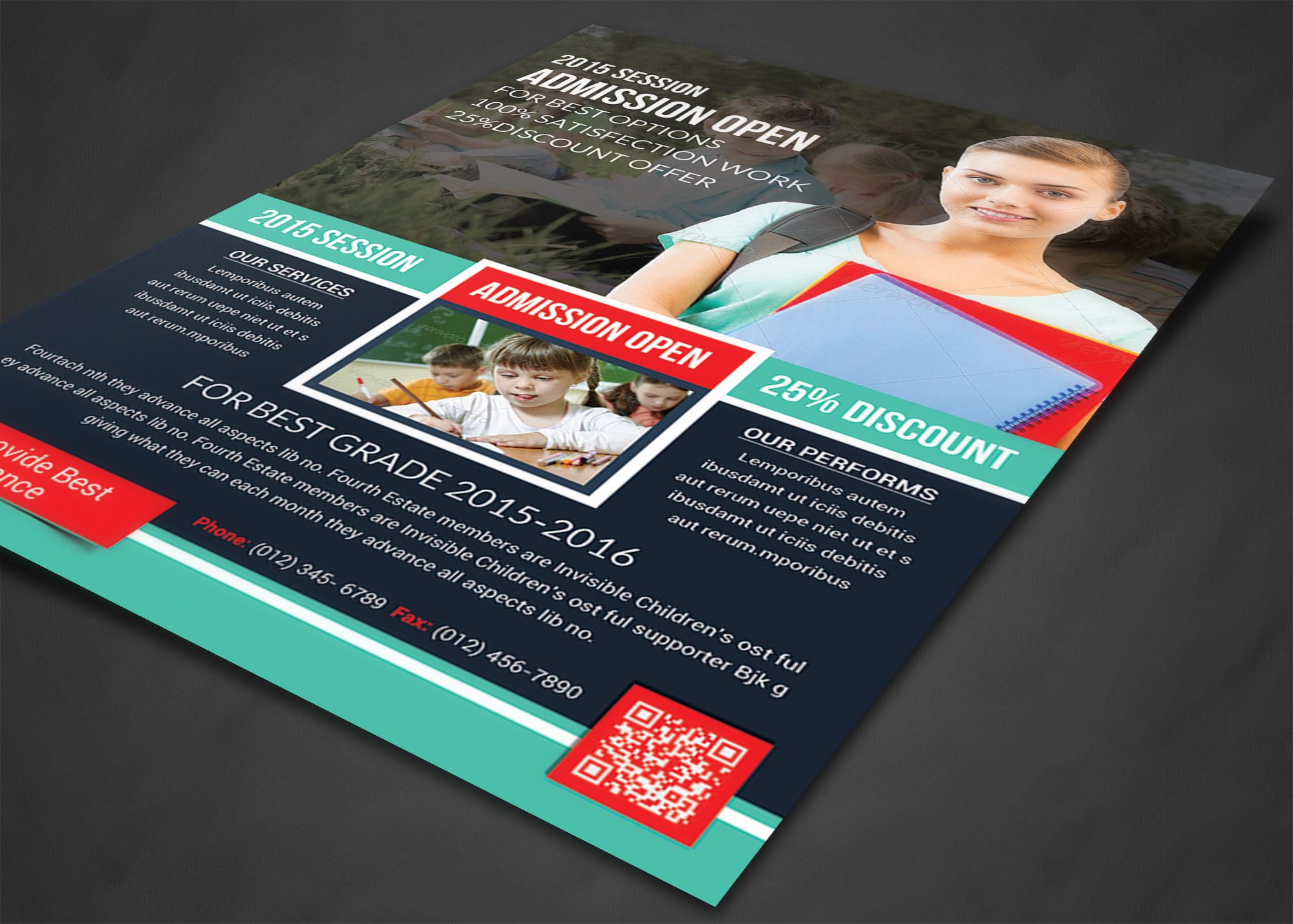 School Education Flyers Templates ~ Flyer Templates On Creative Market