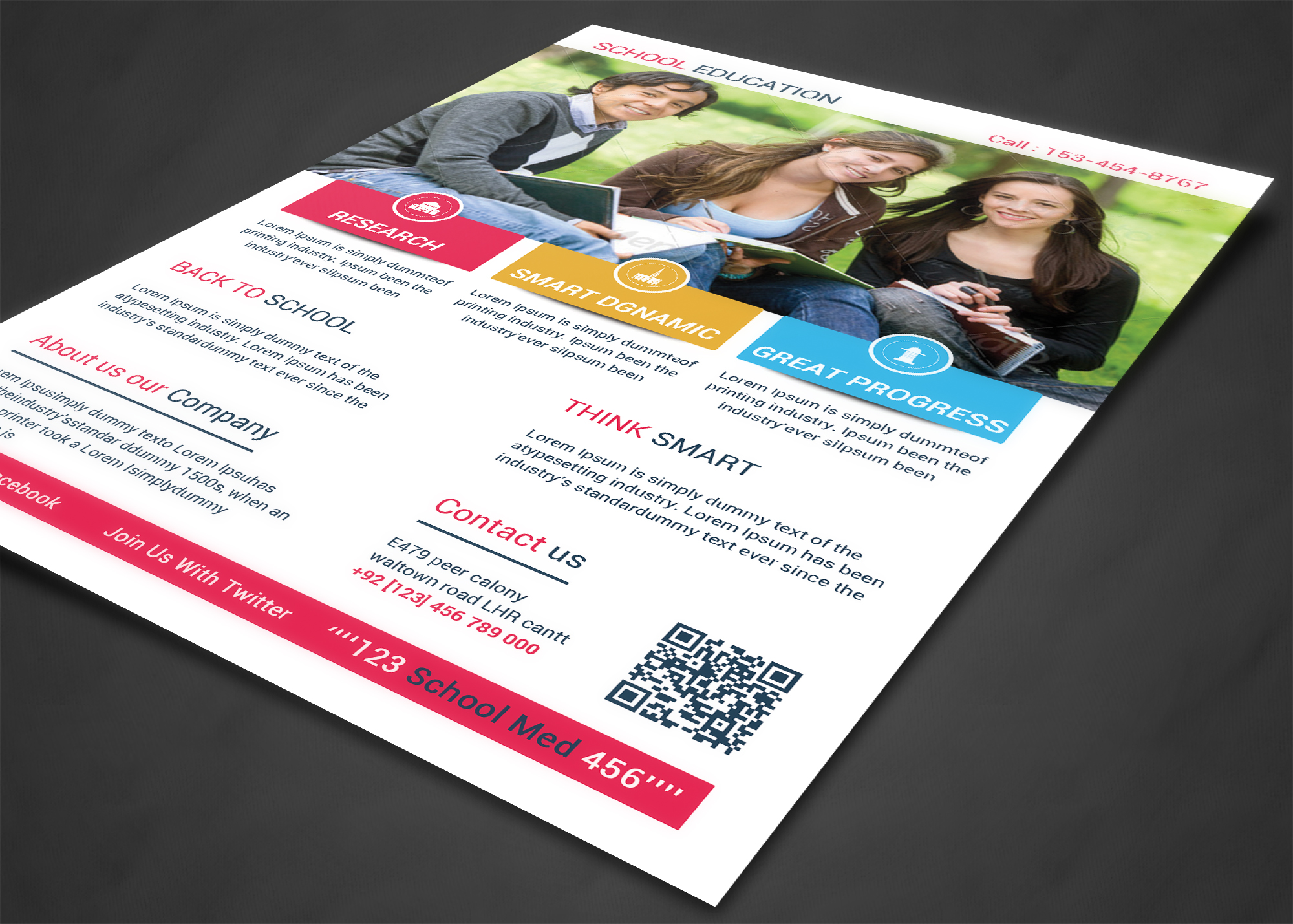 School Education Flyers ~ Flyer Templates On Creative Market