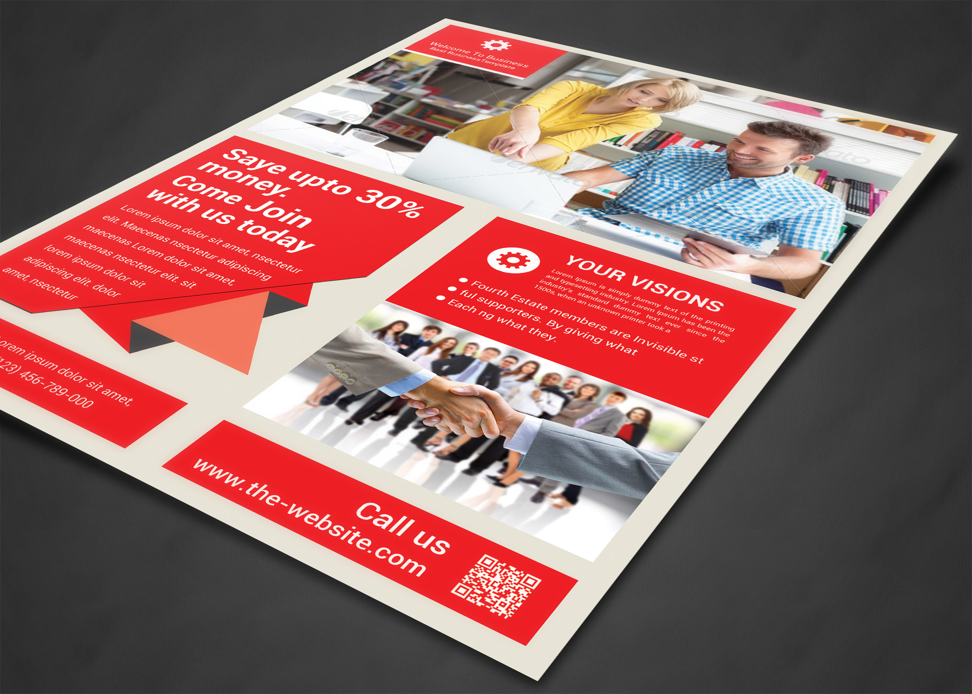 Corporate Flyer Bundle Templates ~ Flyer Templates on Creative Market