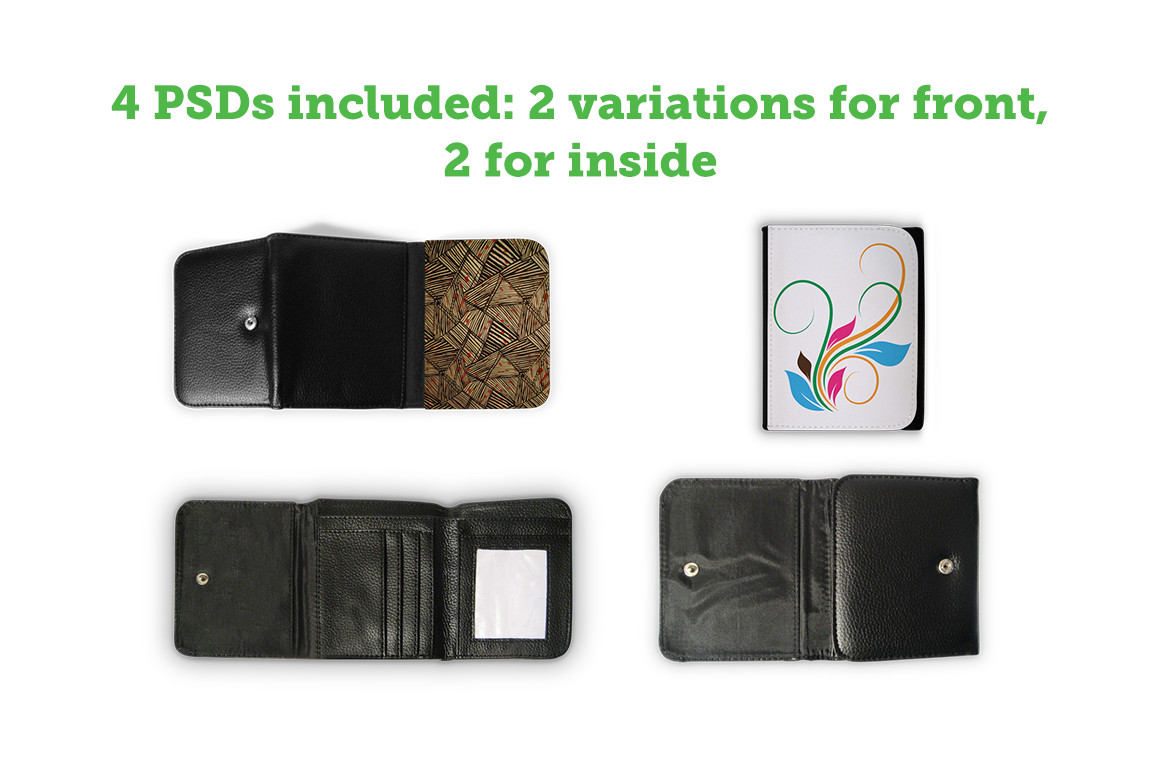 Sublimation Printed Wallet Mockup ~ Product Mockups on Creative Market