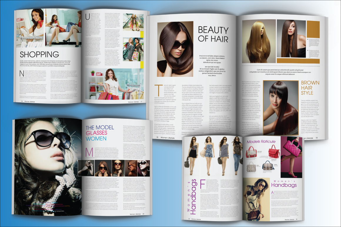 Fashion Magazine ~ Magazine Templates on Creative Market