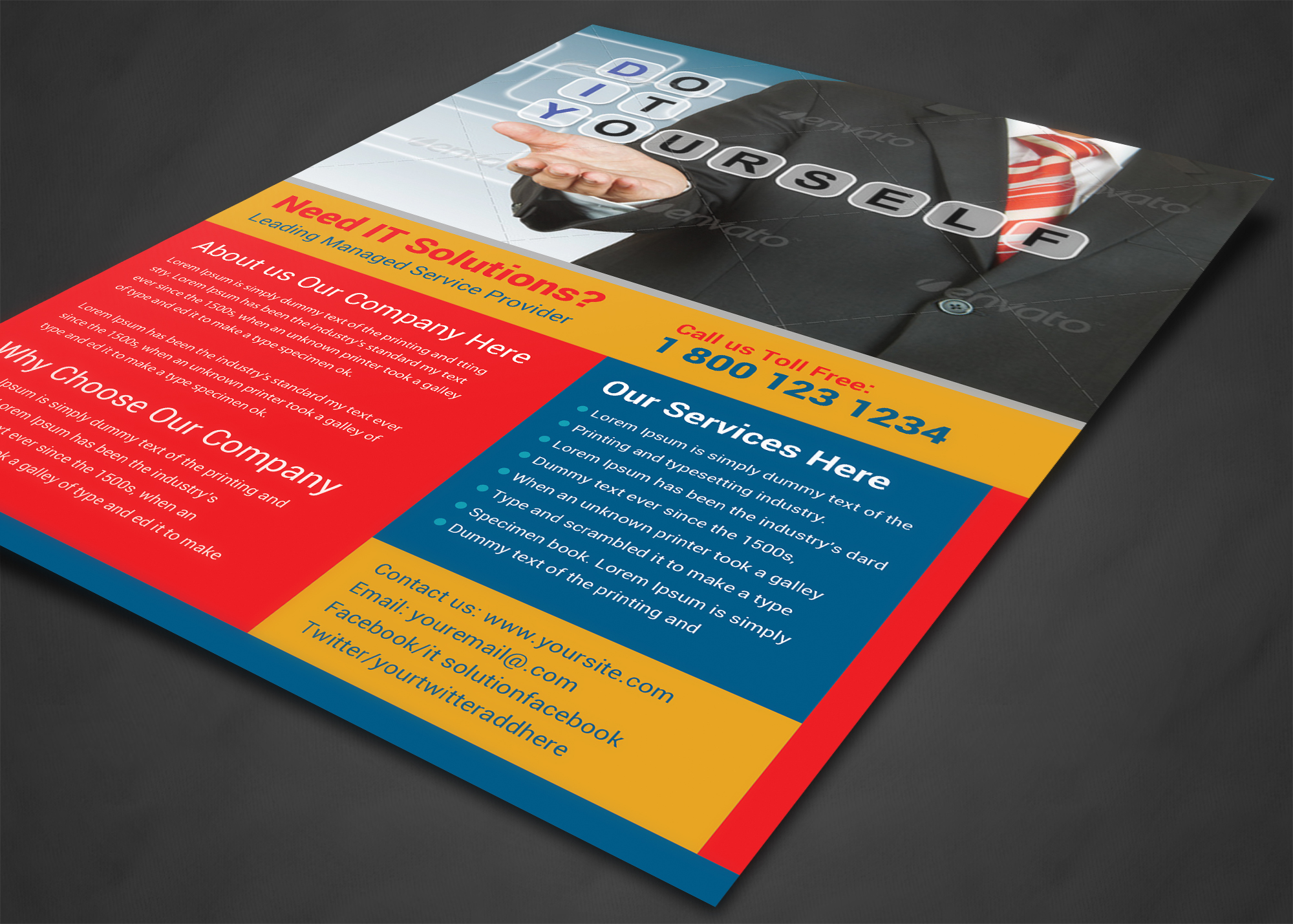 Business Flyer Template ~ Templates on Creative Market