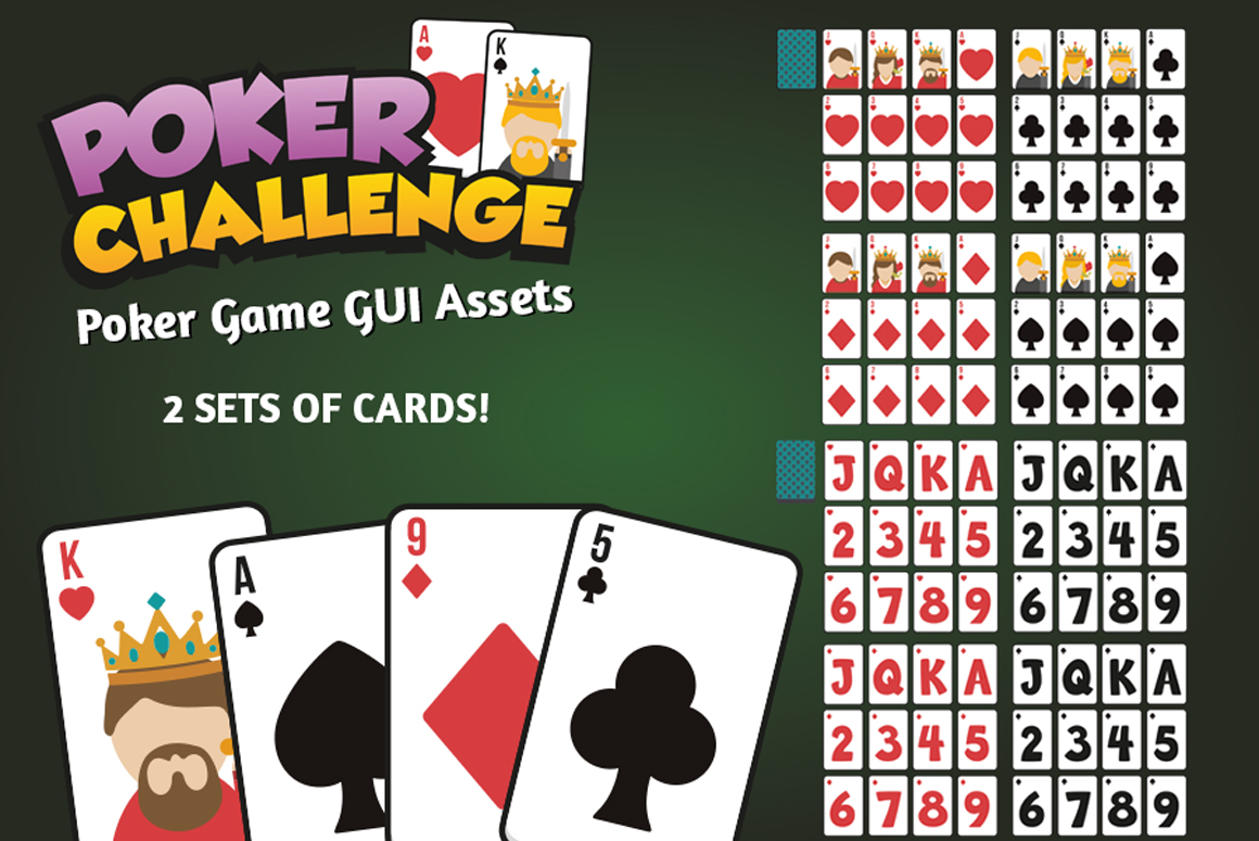 Poker Game UI Graphic Assets ~ Illustrations on Creative Market