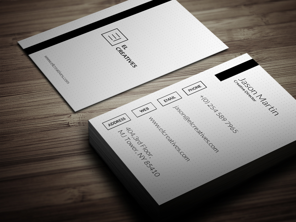 Minimal Business Card ~ Business Card Templates on Creative Market