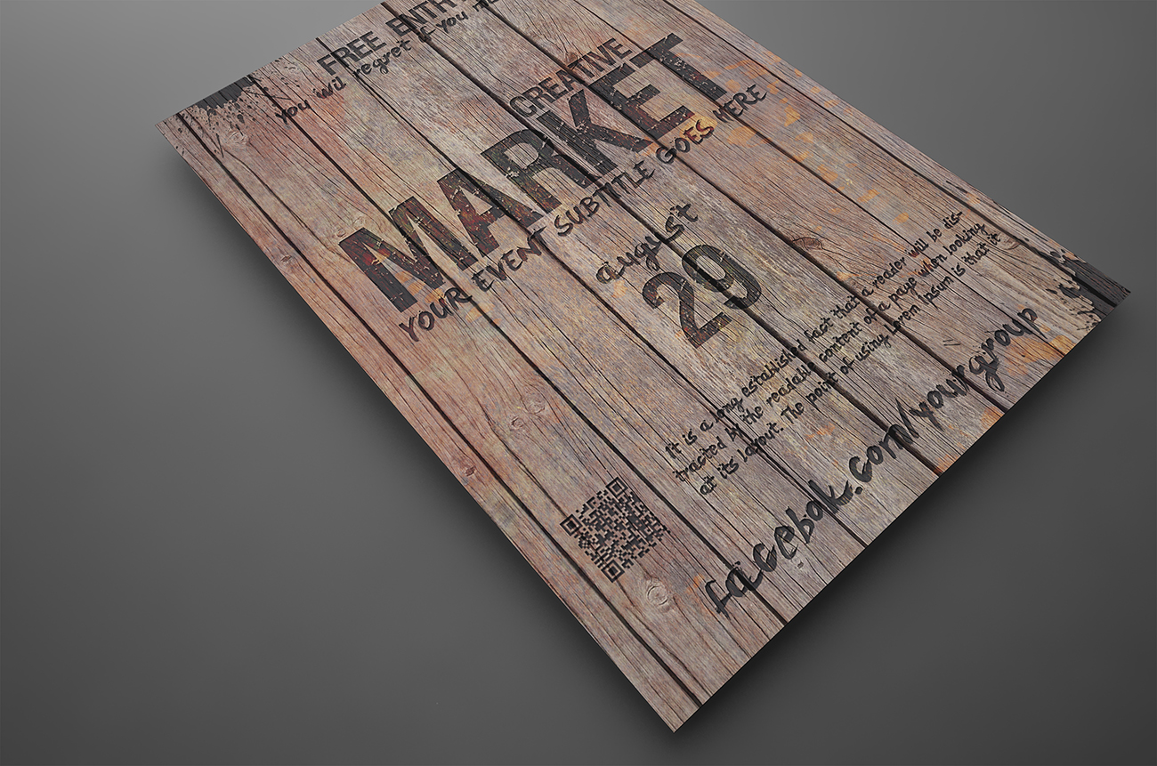 Magical Wood - Flyer tempplate ~ Flyer Templates on Creative Market