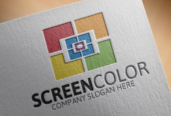 Screen Color ~ Logo Templates on Creative Market