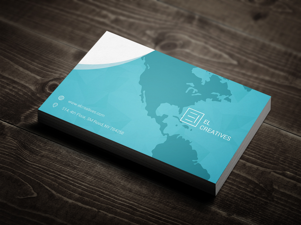 Creative Map Business Card ~ Business Card Templates on Creative Market