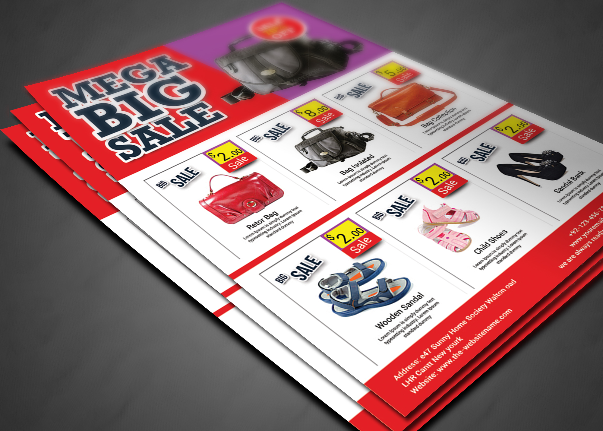 Product Promotion Flyer Templates ~ Flyer Templates on Creative Market