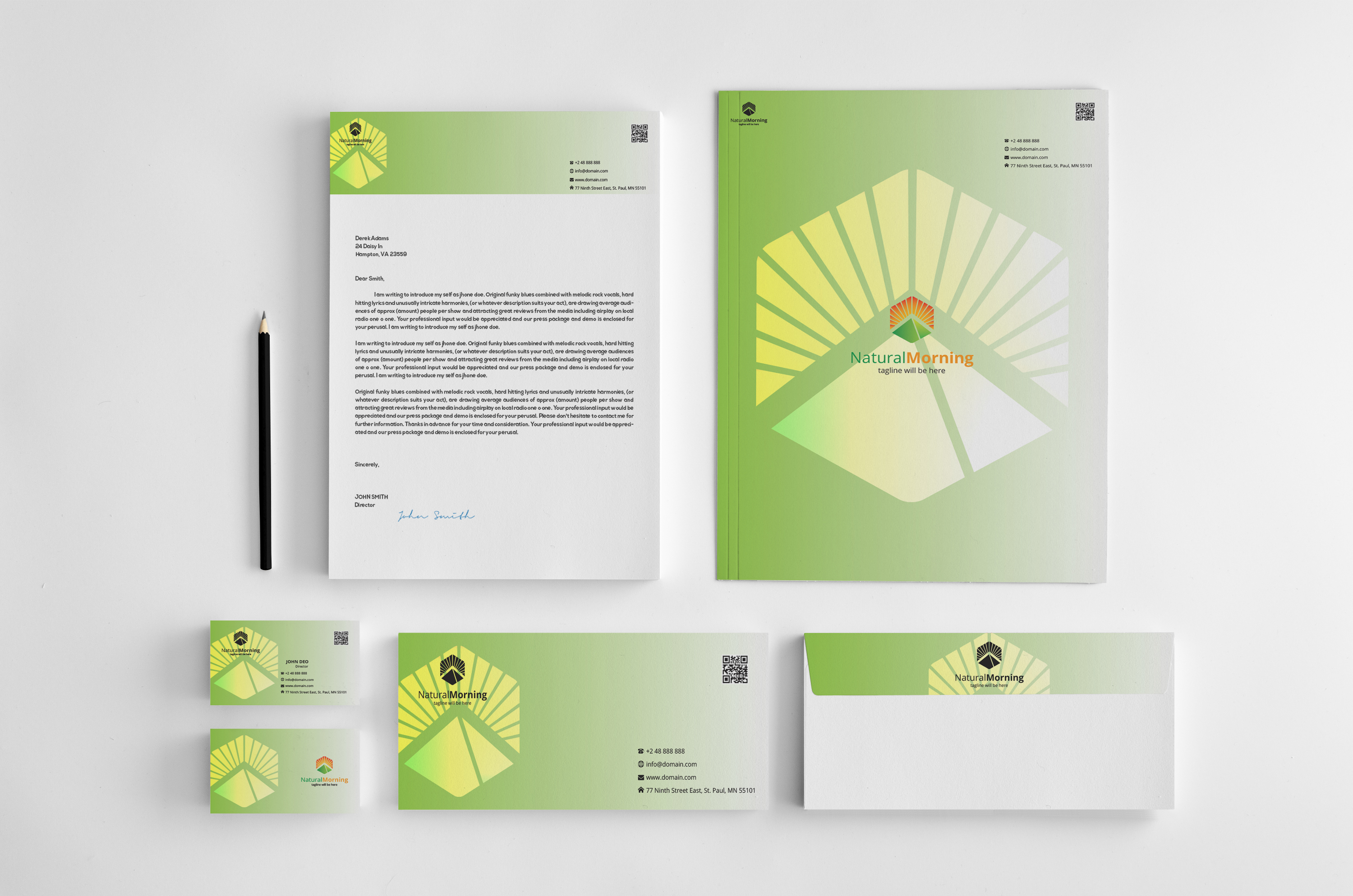 Creative Stationery Bundle ~ Stationery Templates on Creative Market
