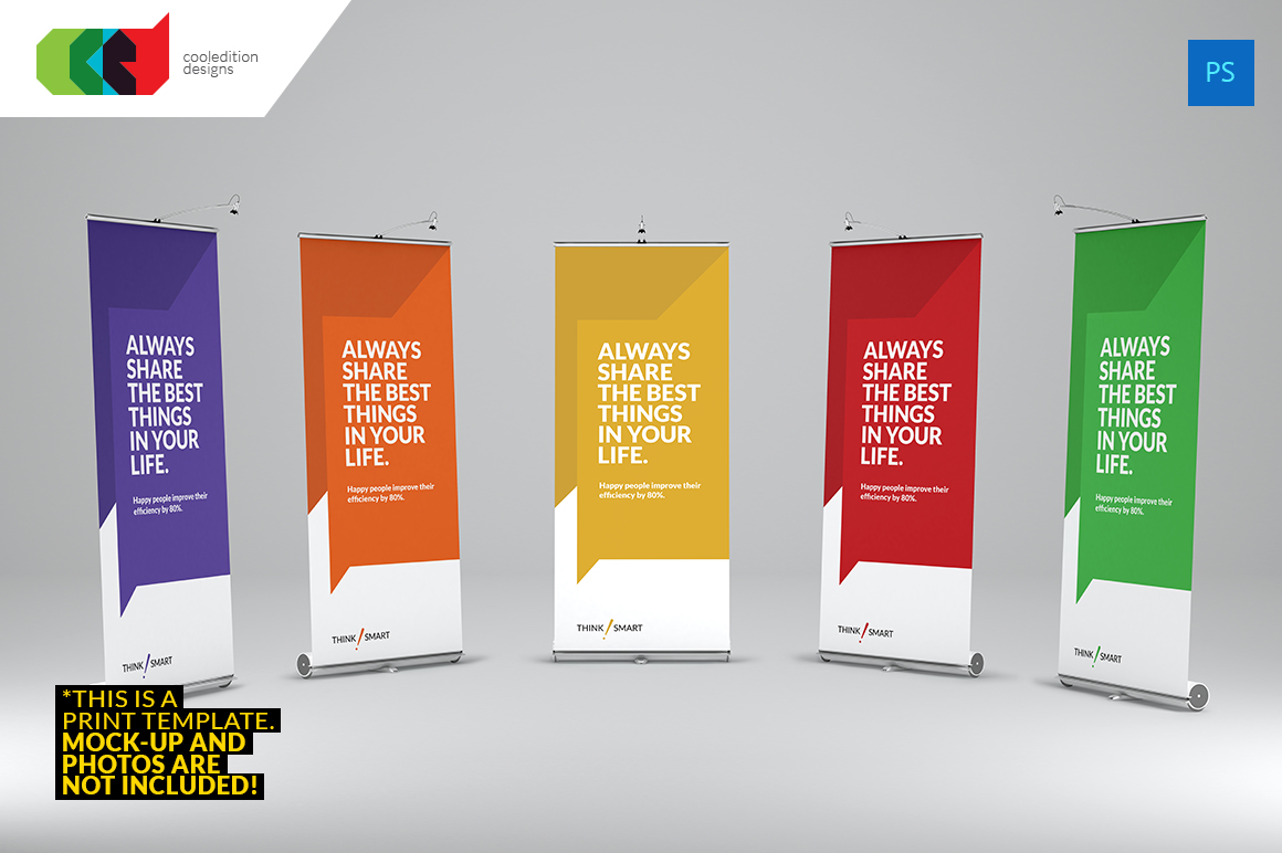 Quote It - Roll-Up Banner 1 ~ Flyer Templates on Creative Market