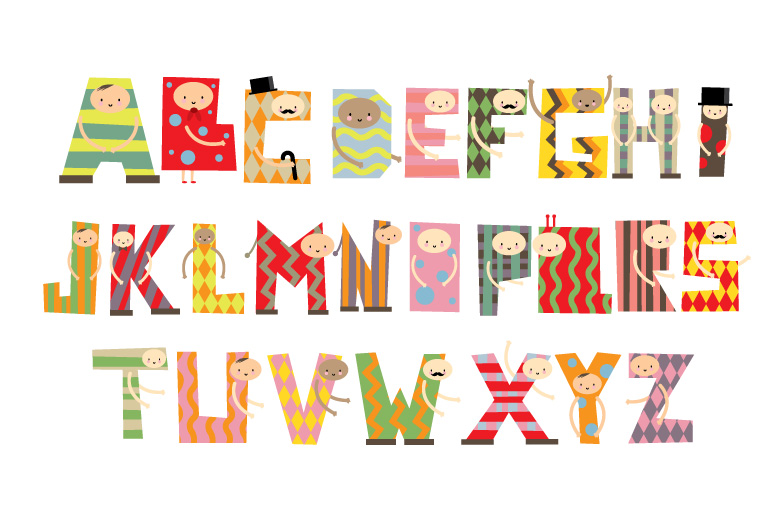 character typography vector ~ Illustrations on Creative Market