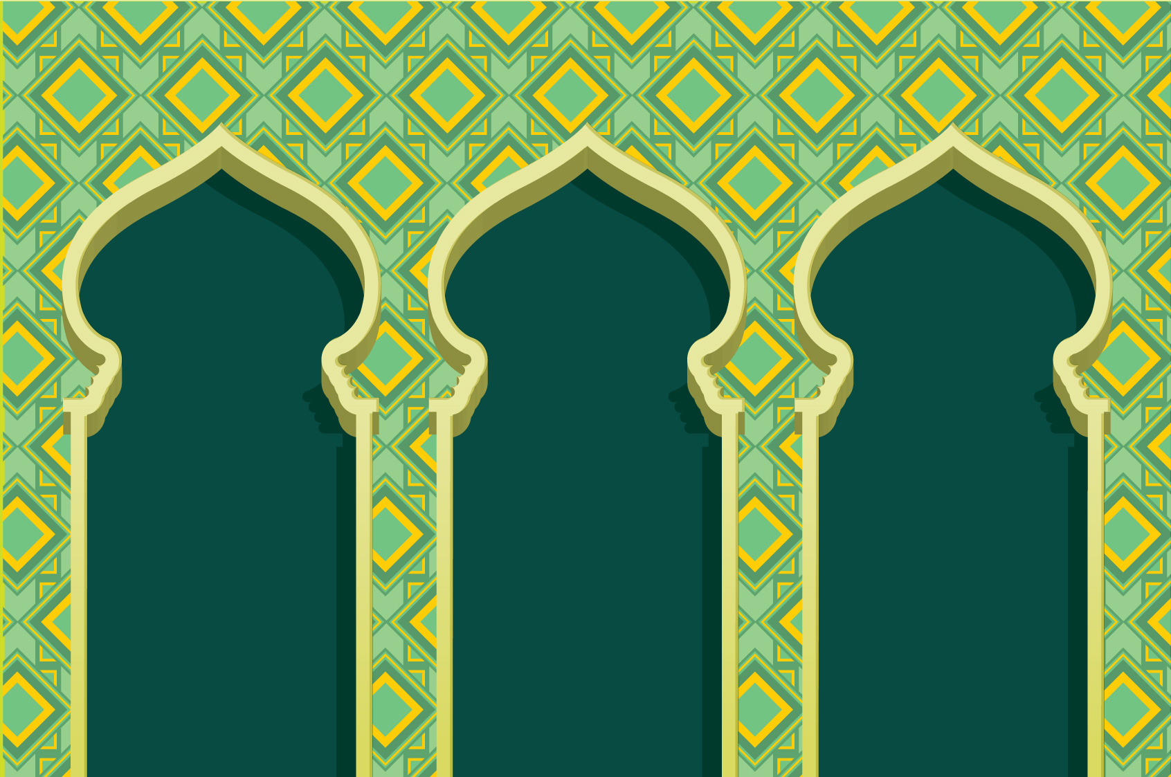islam arch/raya vector ~ Illustrations on Creative Market