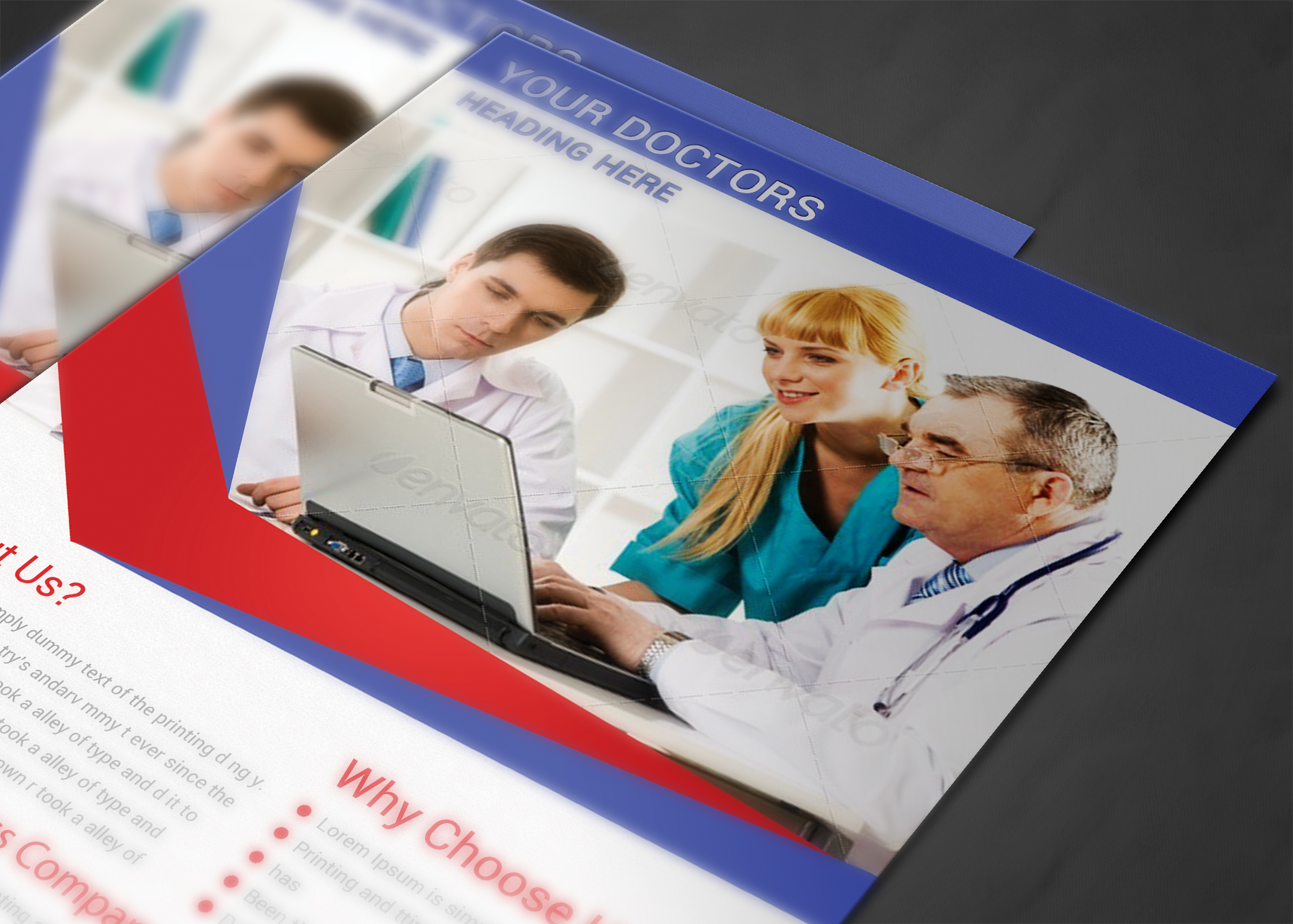 Health & Medical Doctors Flyer Templ ~ Flyer Templates on Creative Market