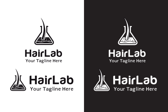 Hair Lab Logo ~ Logo Templates on Creative Market