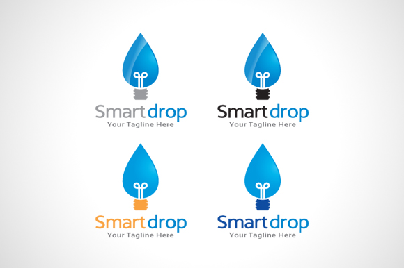 Smart - Water Logo ~ Logo Templates on Creative Market