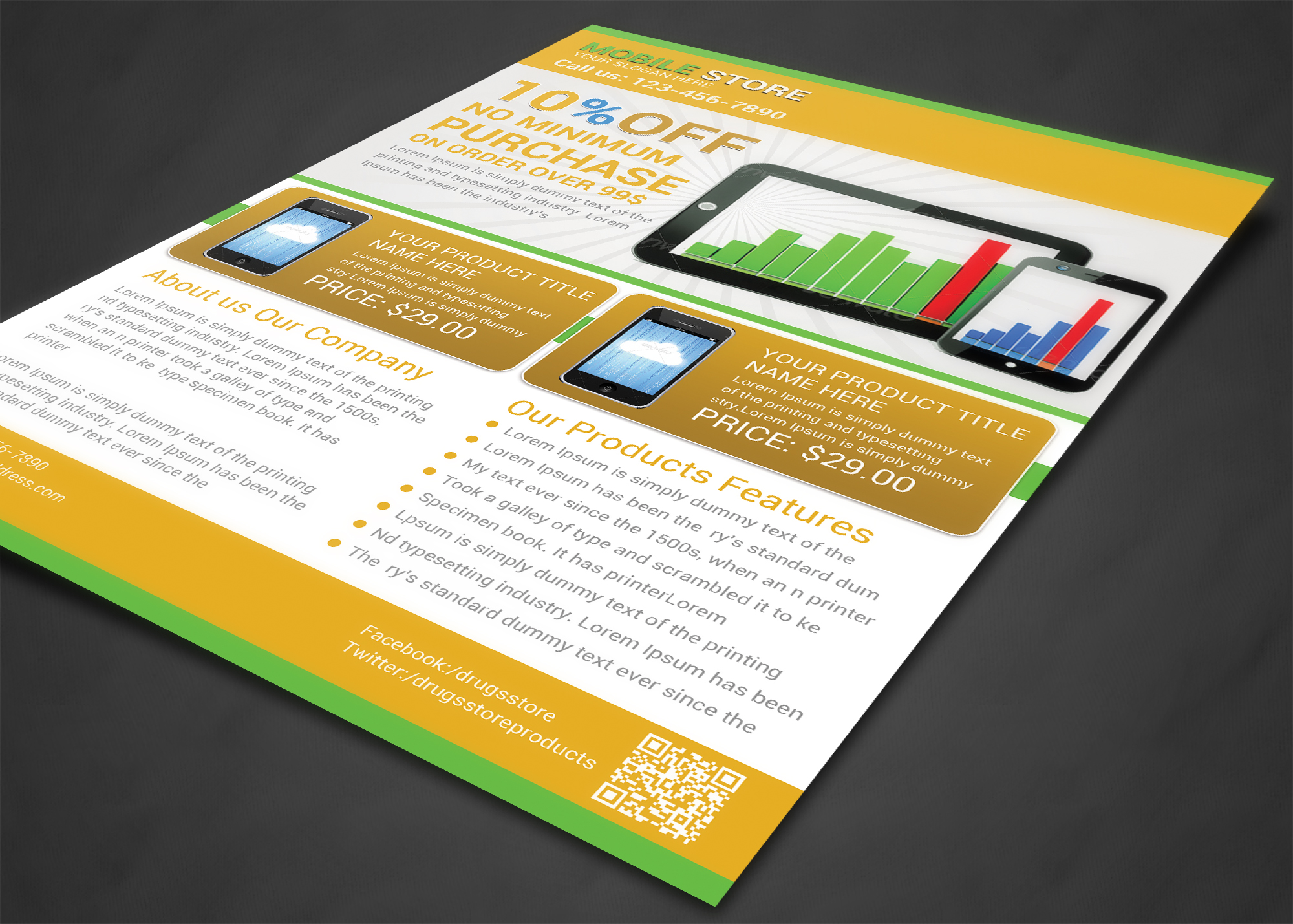 Product Promotion Flyer Templates ~ Flyer Templates on Creative Market