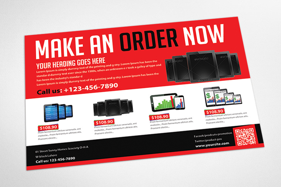 Product Promotion Flyer Templates ~ Flyer Templates on Creative Market