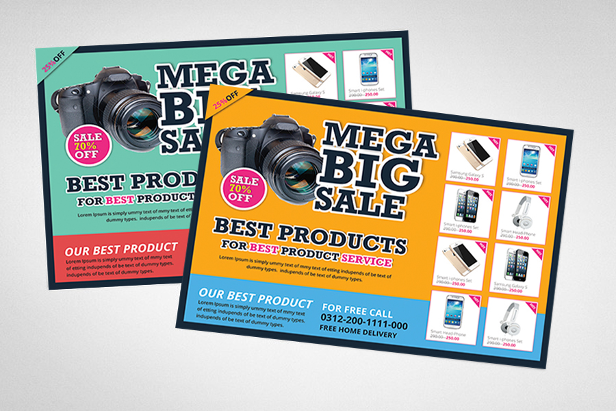 Product Promotion Flyer Templates ~ Flyer Templates on Creative Market