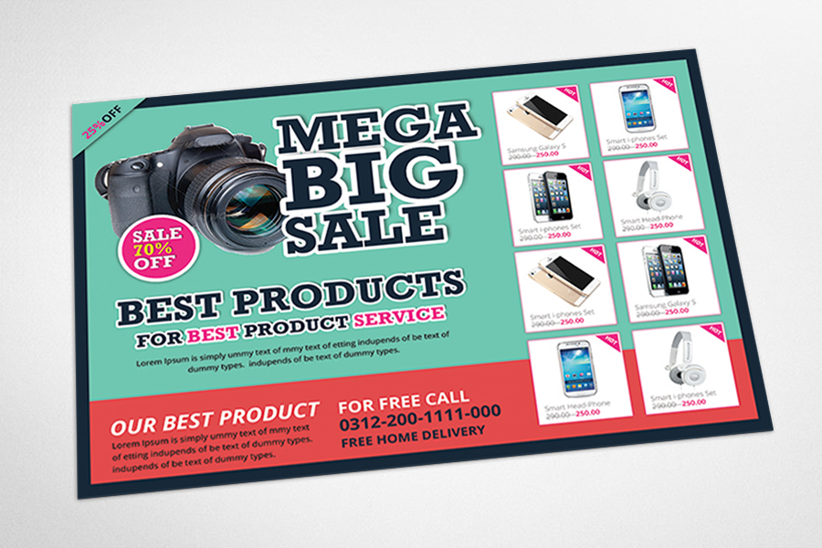 Product Promotion Flyer Templates ~ Flyer Templates on Creative Market