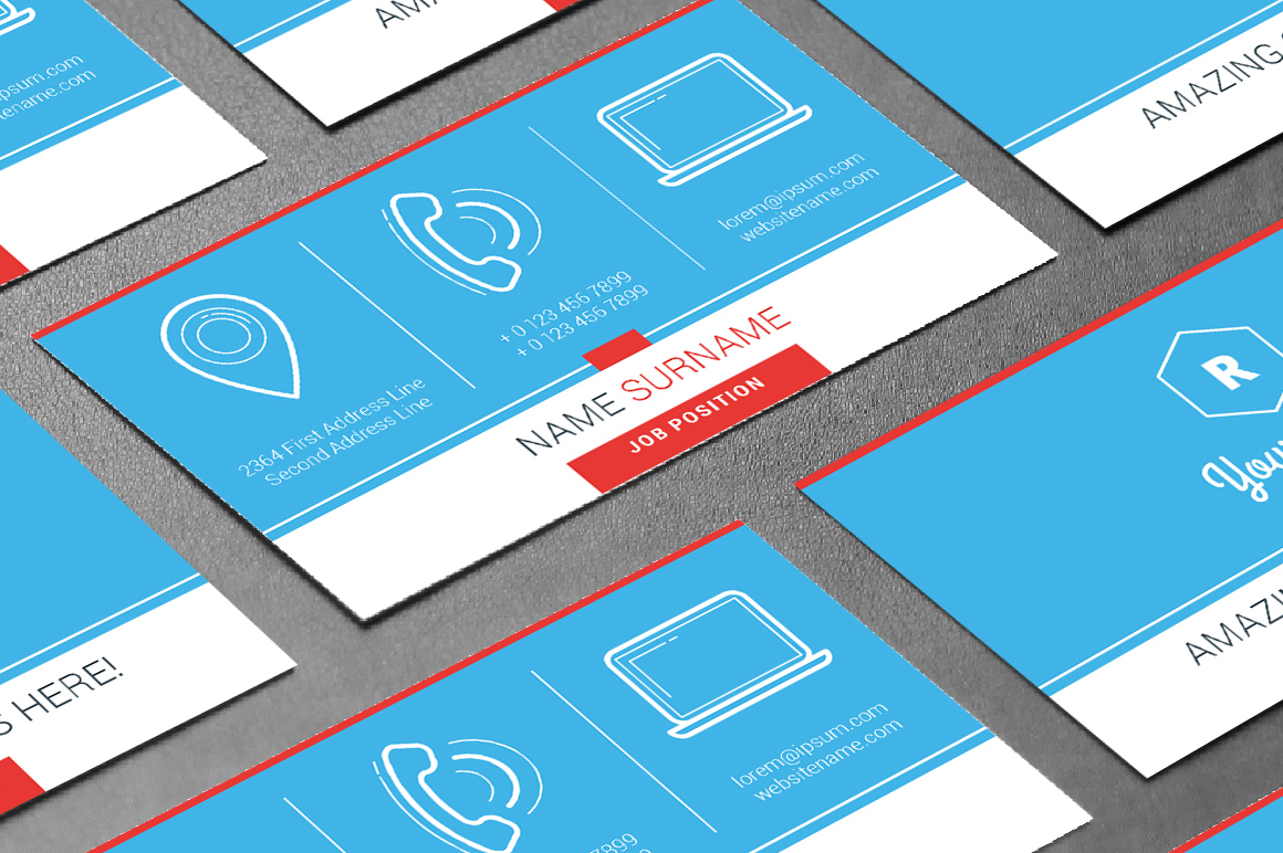 Creative Business Card Template ~ Business Card Templates on Creative ...