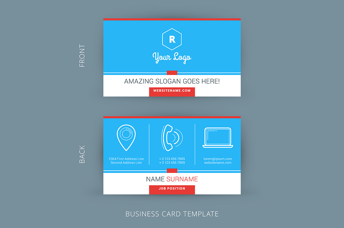 Creative Business Card Template ~ Business Card Templates on Creative ...