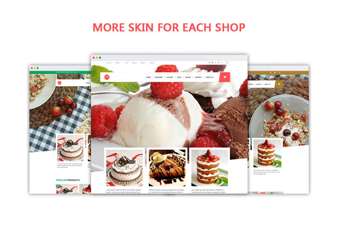 Ap Food Prestashop Themes ~ Website Templates on Creative Market