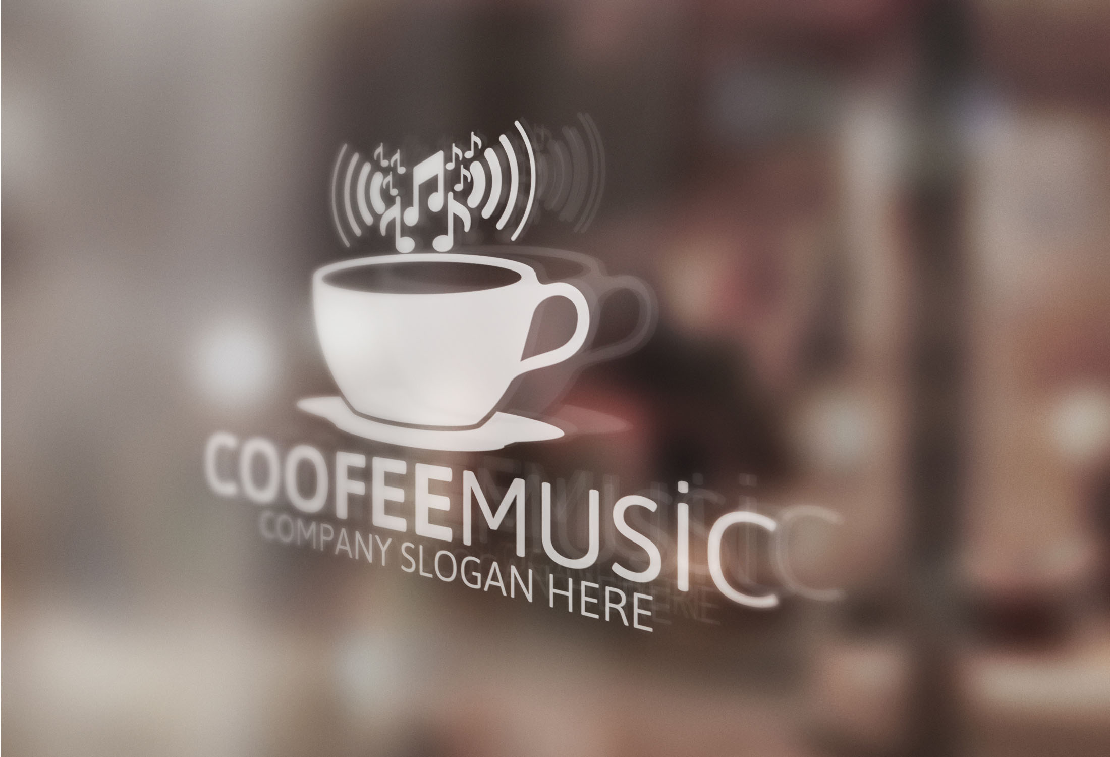 Coffee Music Logo ~ Logo Templates on Creative Market